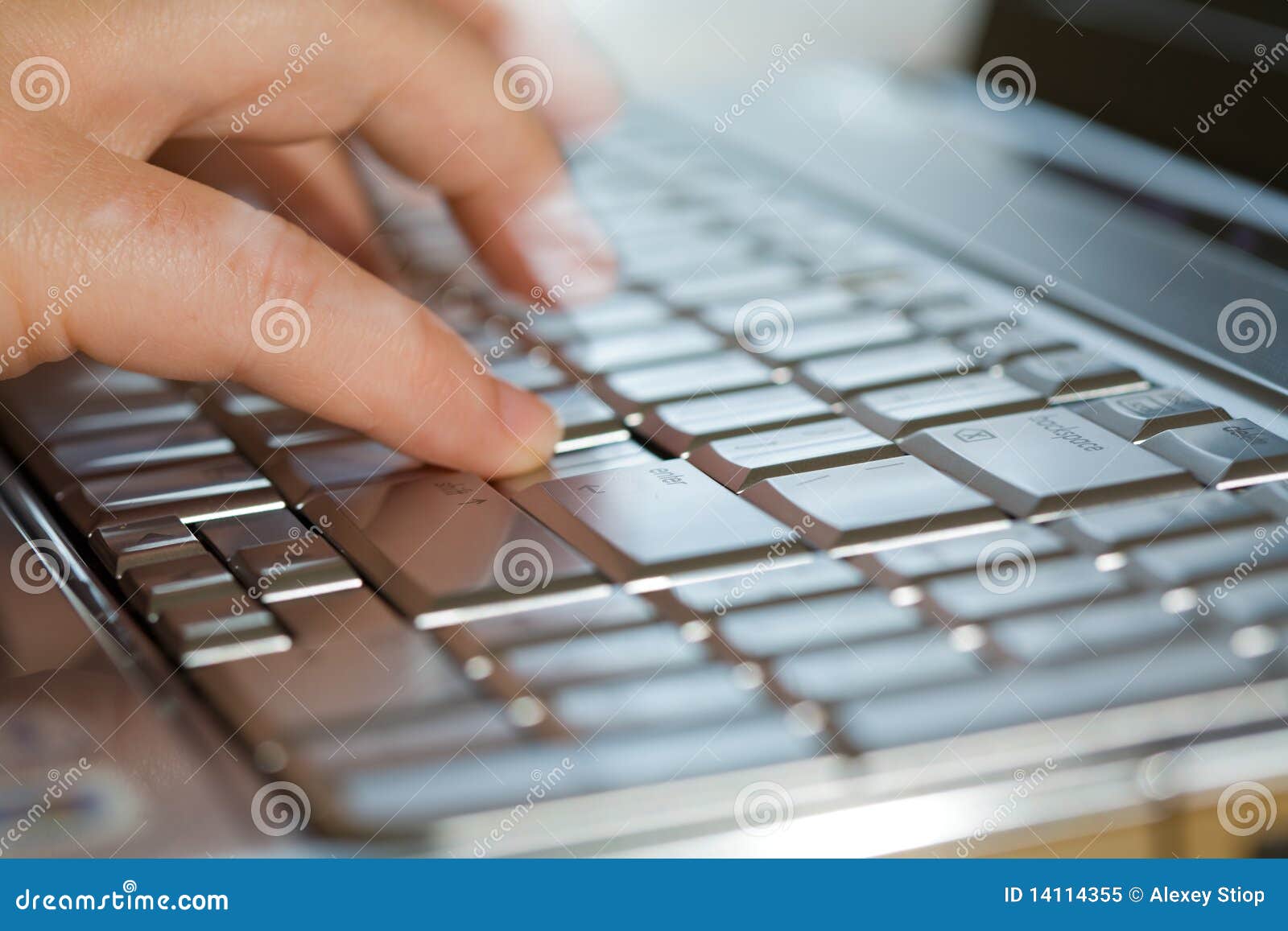 Typing stock image. Image of information, buttons, technology - 14114355