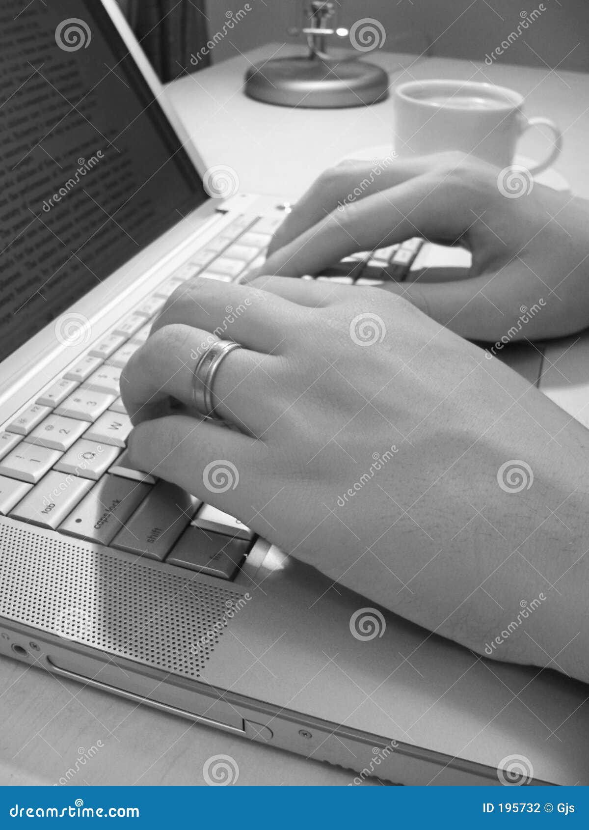 Typing stock photo. Image of write, people, screen, night - 195732