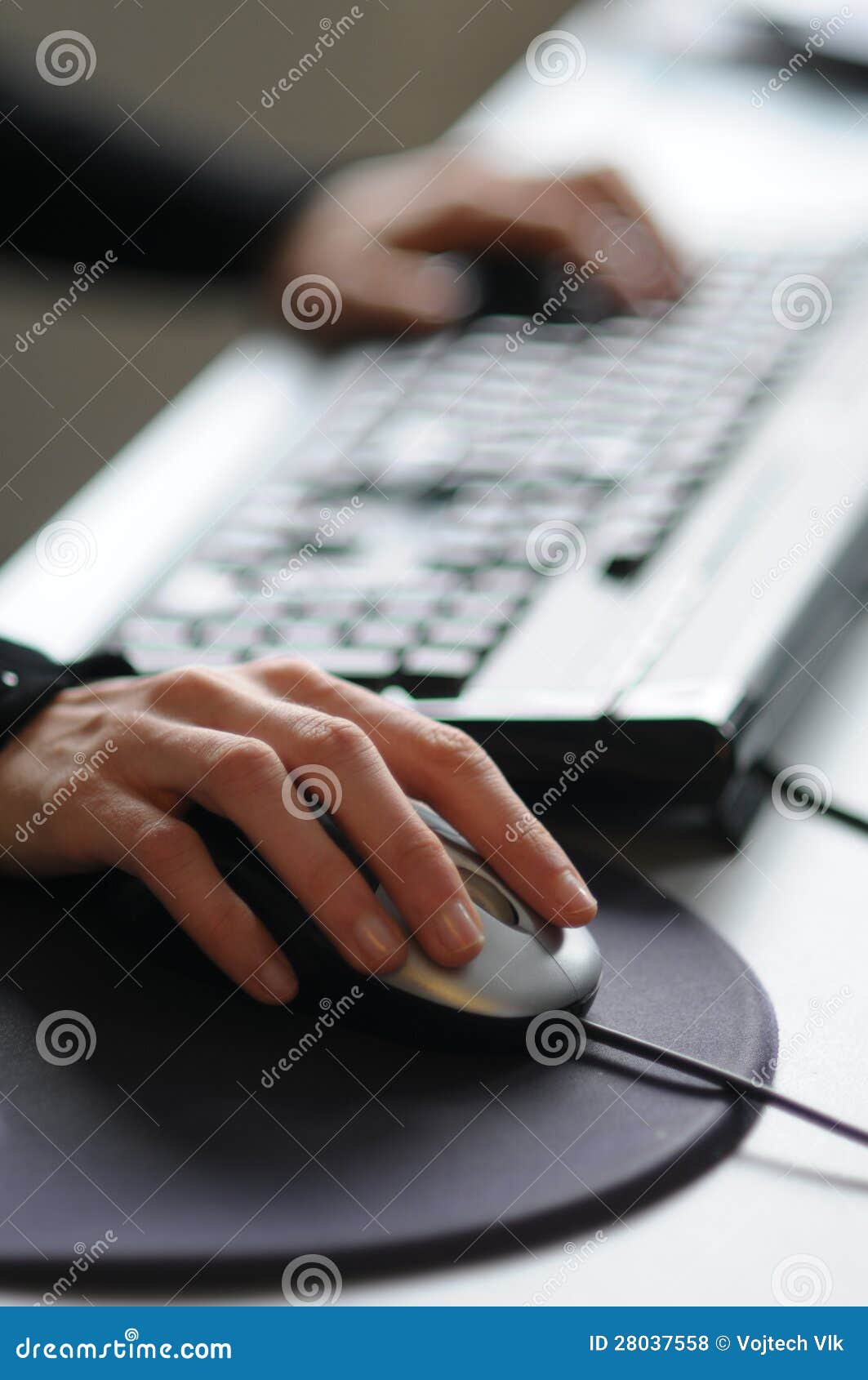 Typing stock photo. Image of hand, hands, equipment, fingers - 28037558