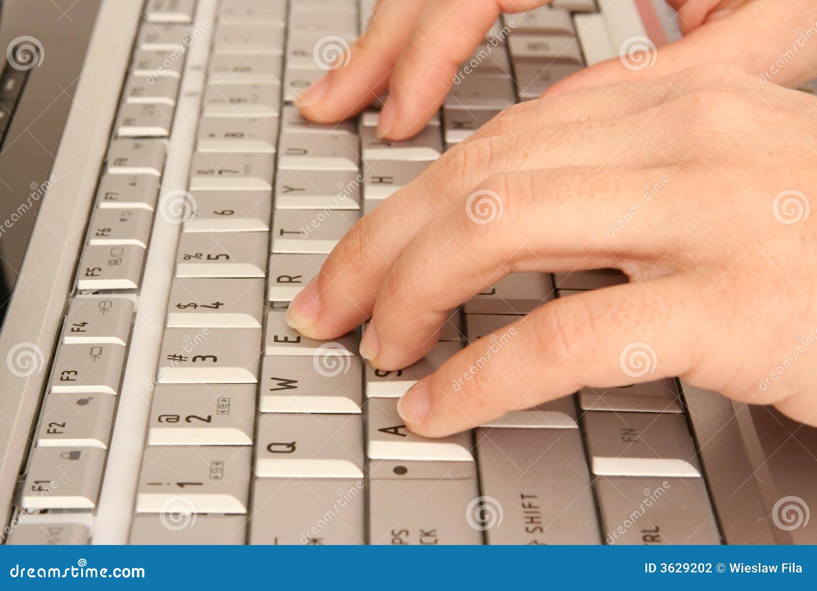 Typing stock photo. Image of dark, close, computing, hardware - 3629202