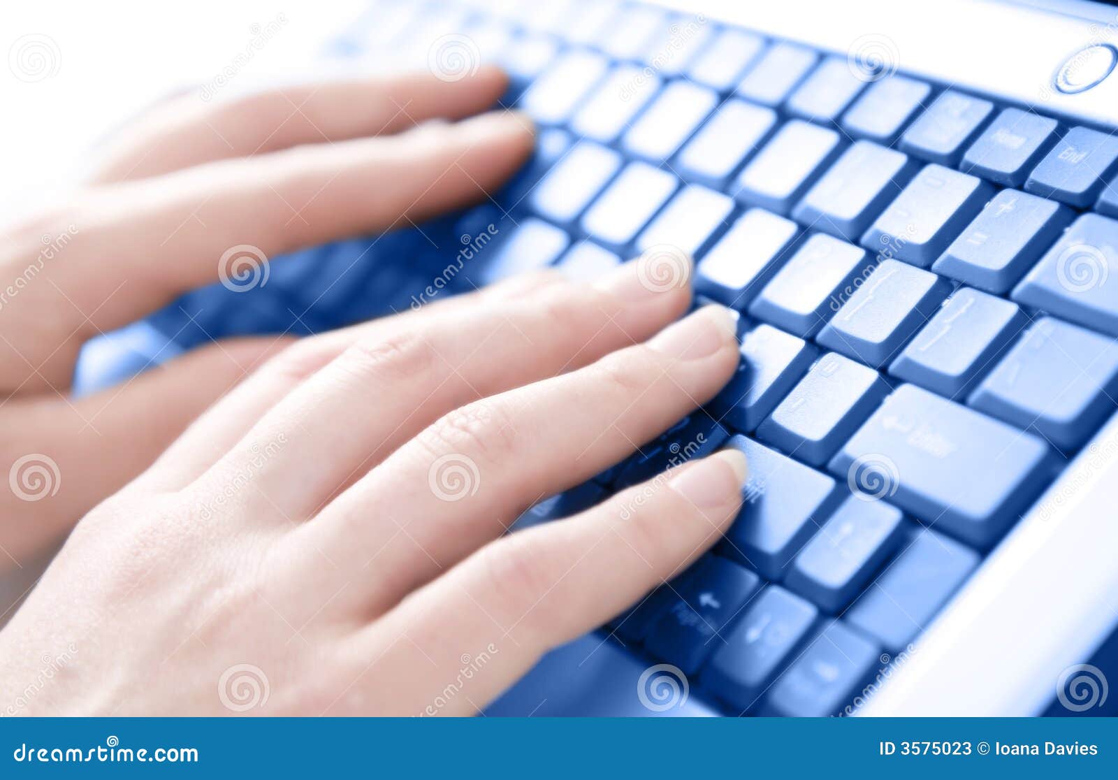 Typing away stock image. Image of electronics, design - 3575023