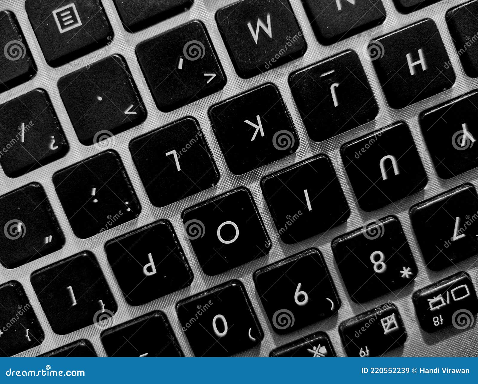 Typing on a Basic Colored Keyboard Stock Image - Image of design ...