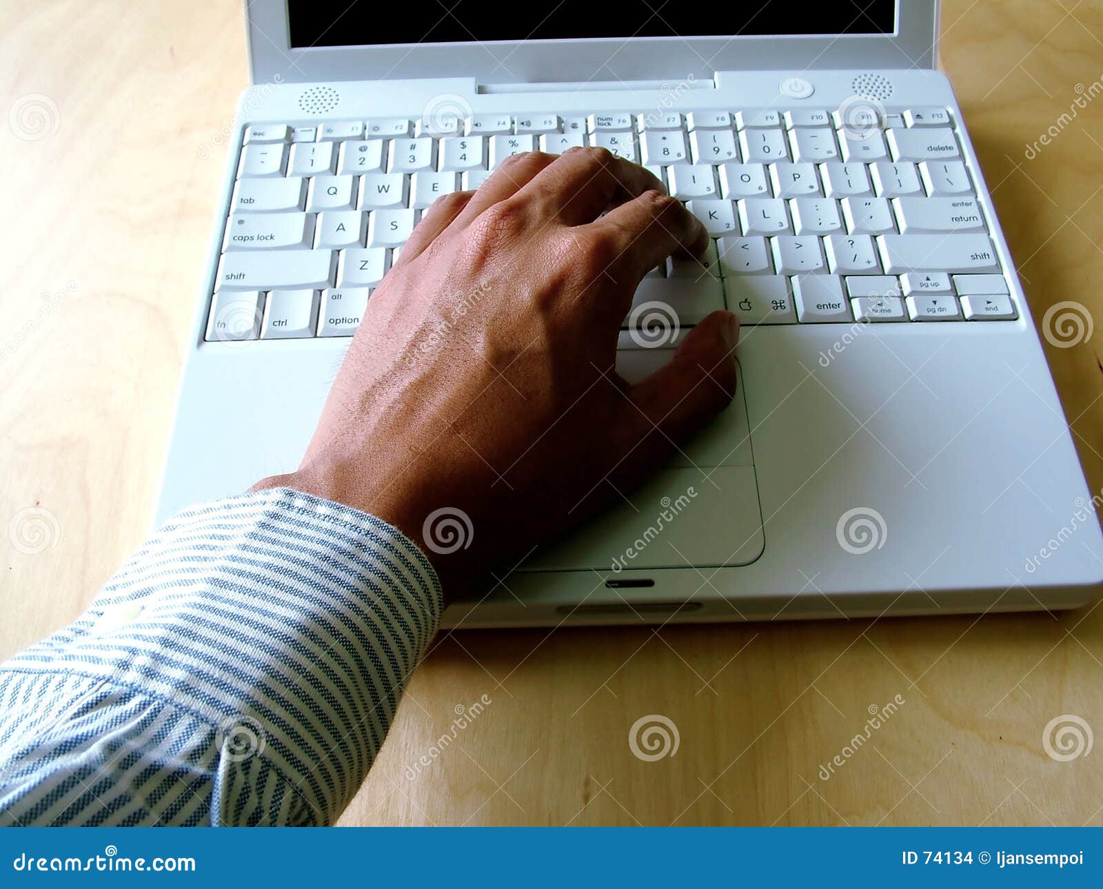 Typing computer editorial stock image. Image of give, business - 74134