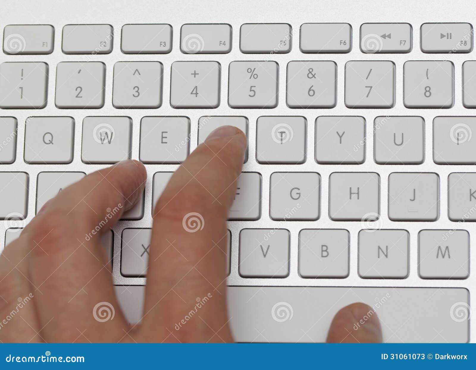 Typing stock image. Image of computers, macro, computer - 31061073