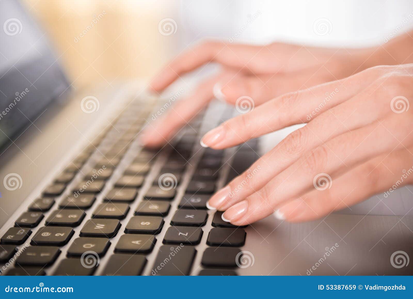 Typing hands stock image. Image of board, close, data - 53387659