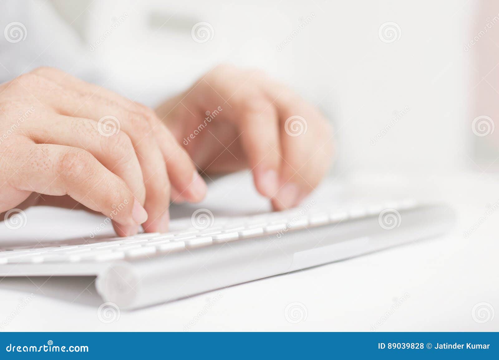 Typing hands on keyboard stock photo. Image of analysis - 89039828