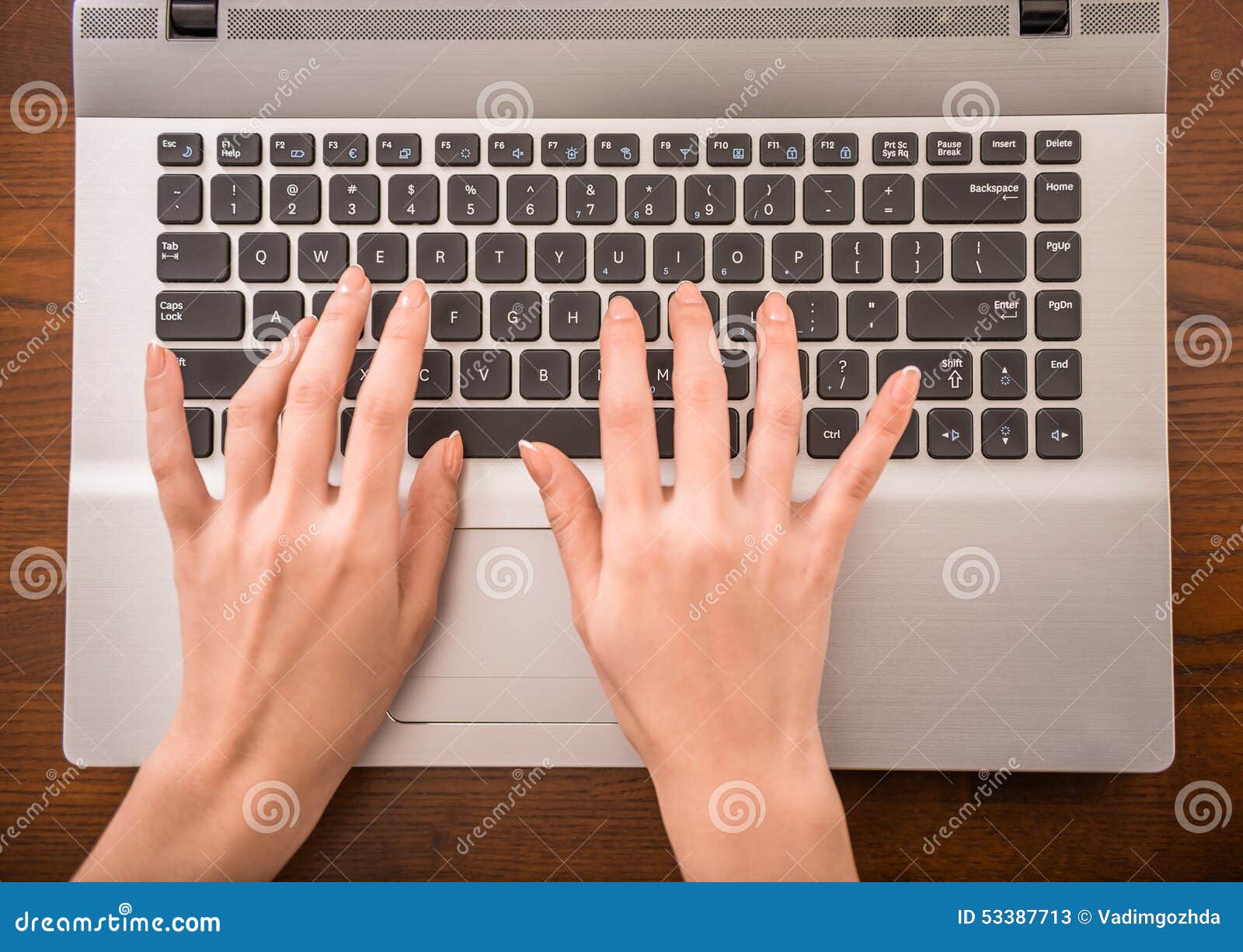Typing hands stock image. Image of keyboard, hardware - 53387713