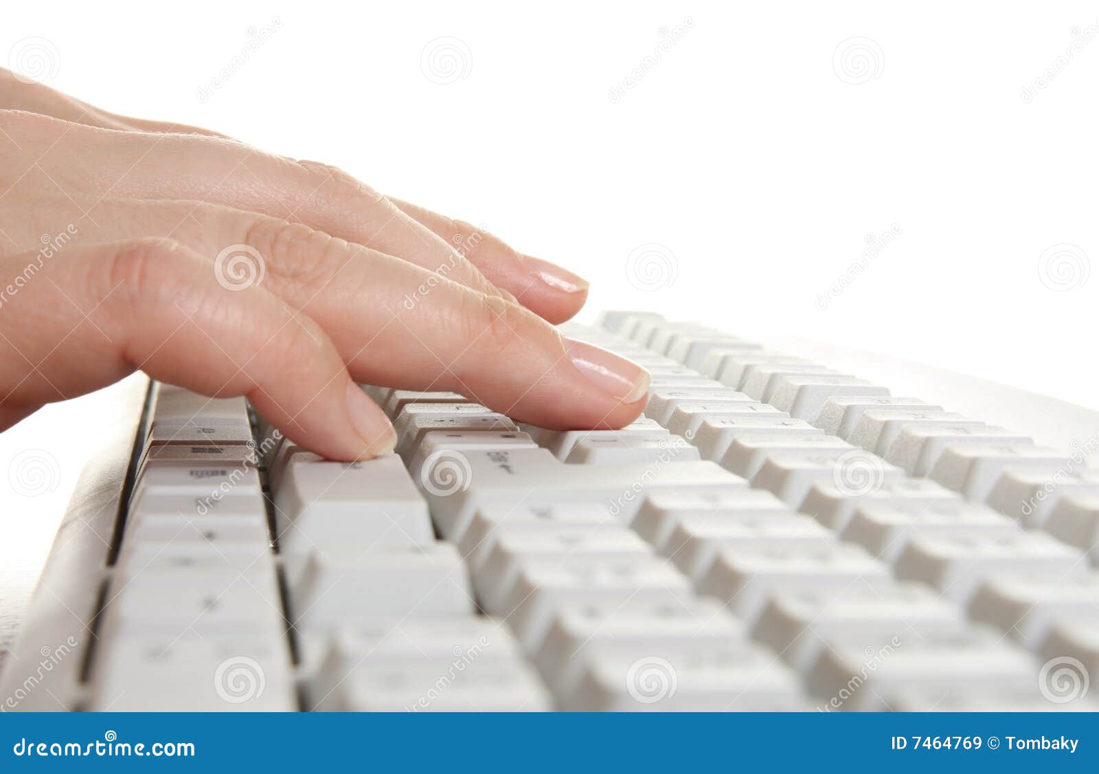 Typing on keyboard stock image. Image of diary, board - 7464769