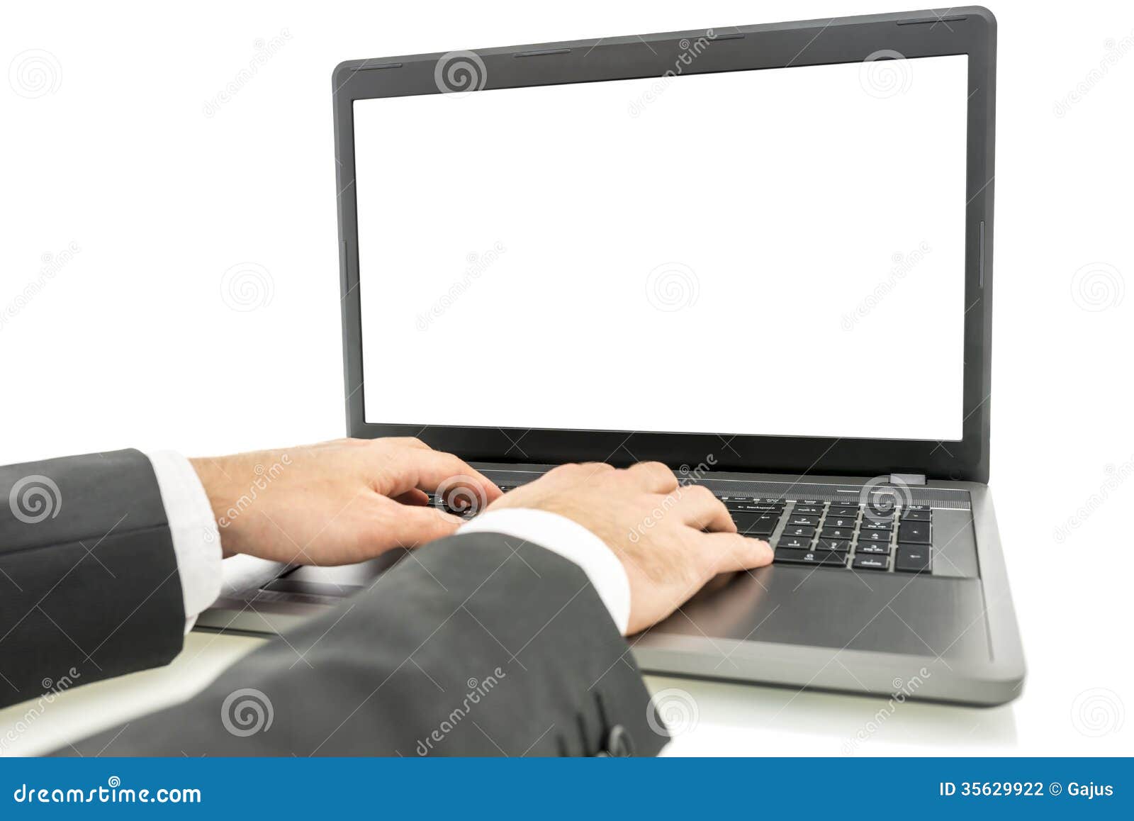 Computer Screen Typing