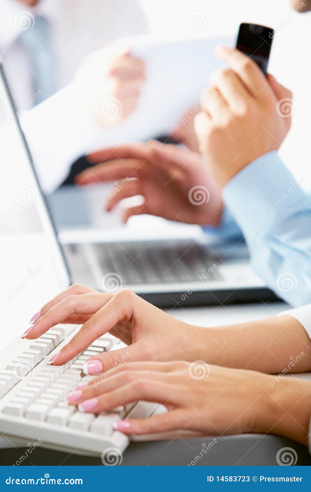 Typing a letter stock image. Image of input, desktop - 14583723