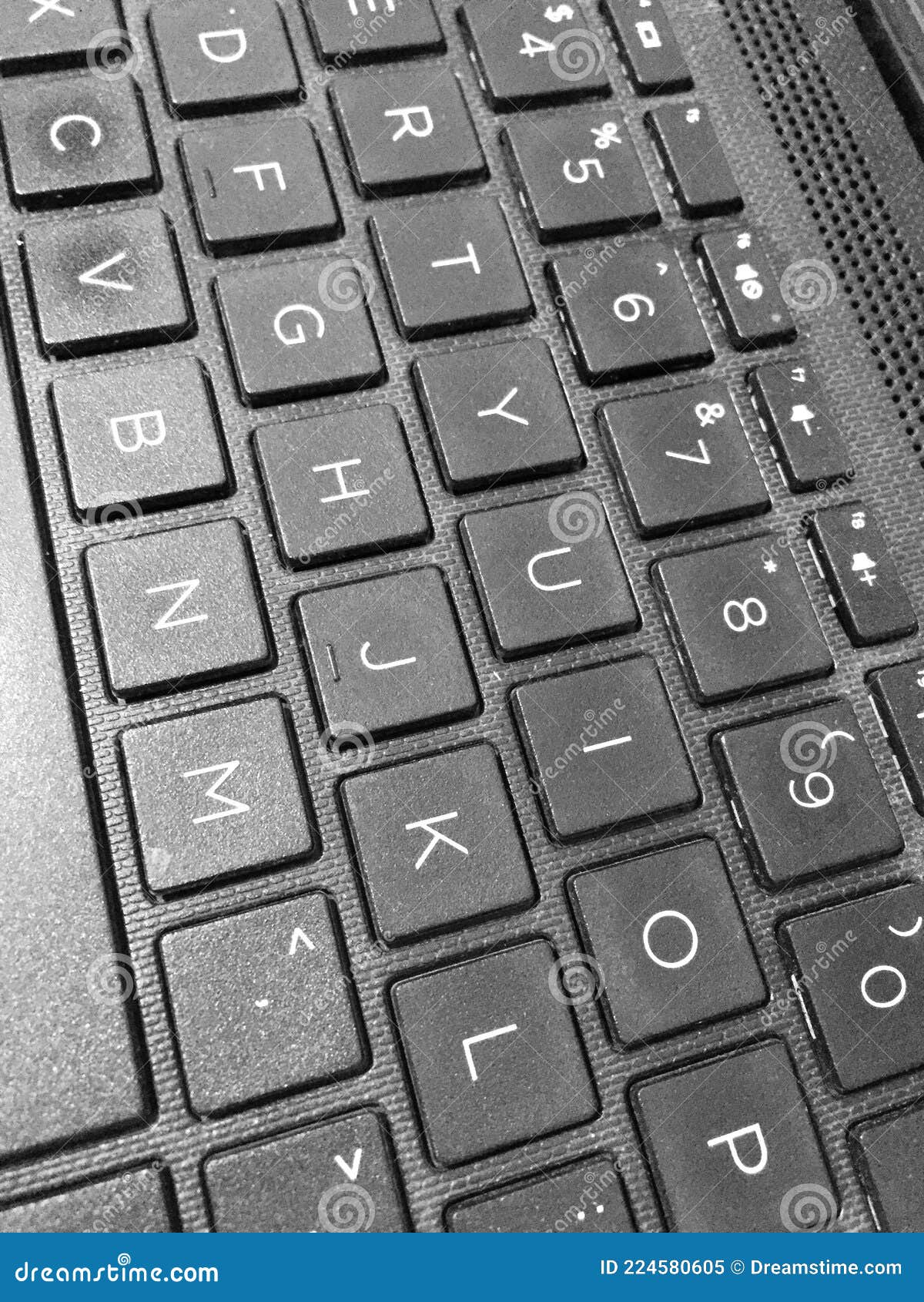 Typing stock image. Image of black, type, letter, keyboard - 224580605