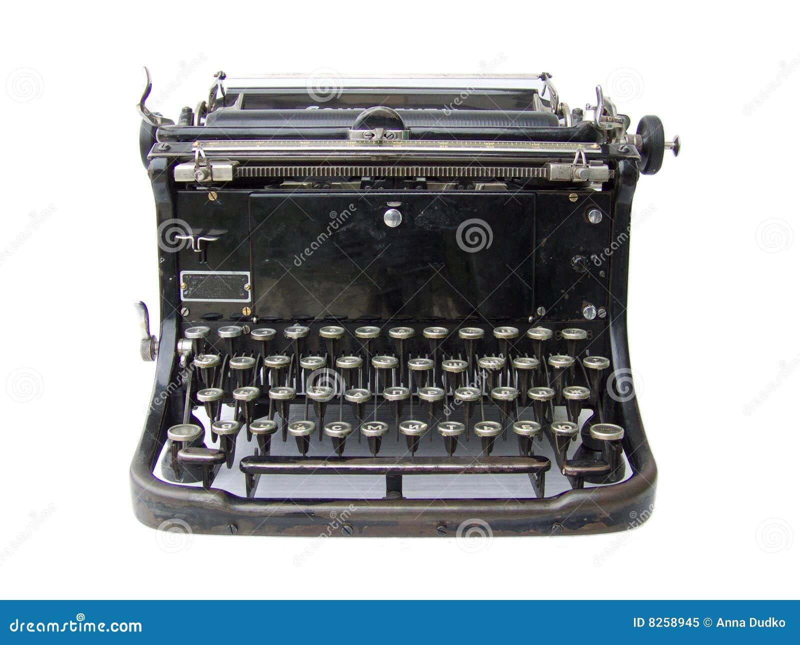 Typing machine stock image. Image of equipment, office - 8258945