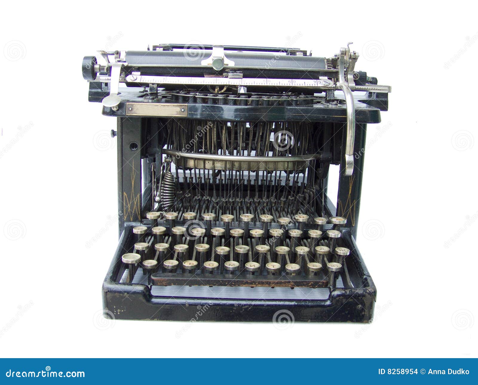 Typing machine stock photo. Image of journalist, dirty - 8258954