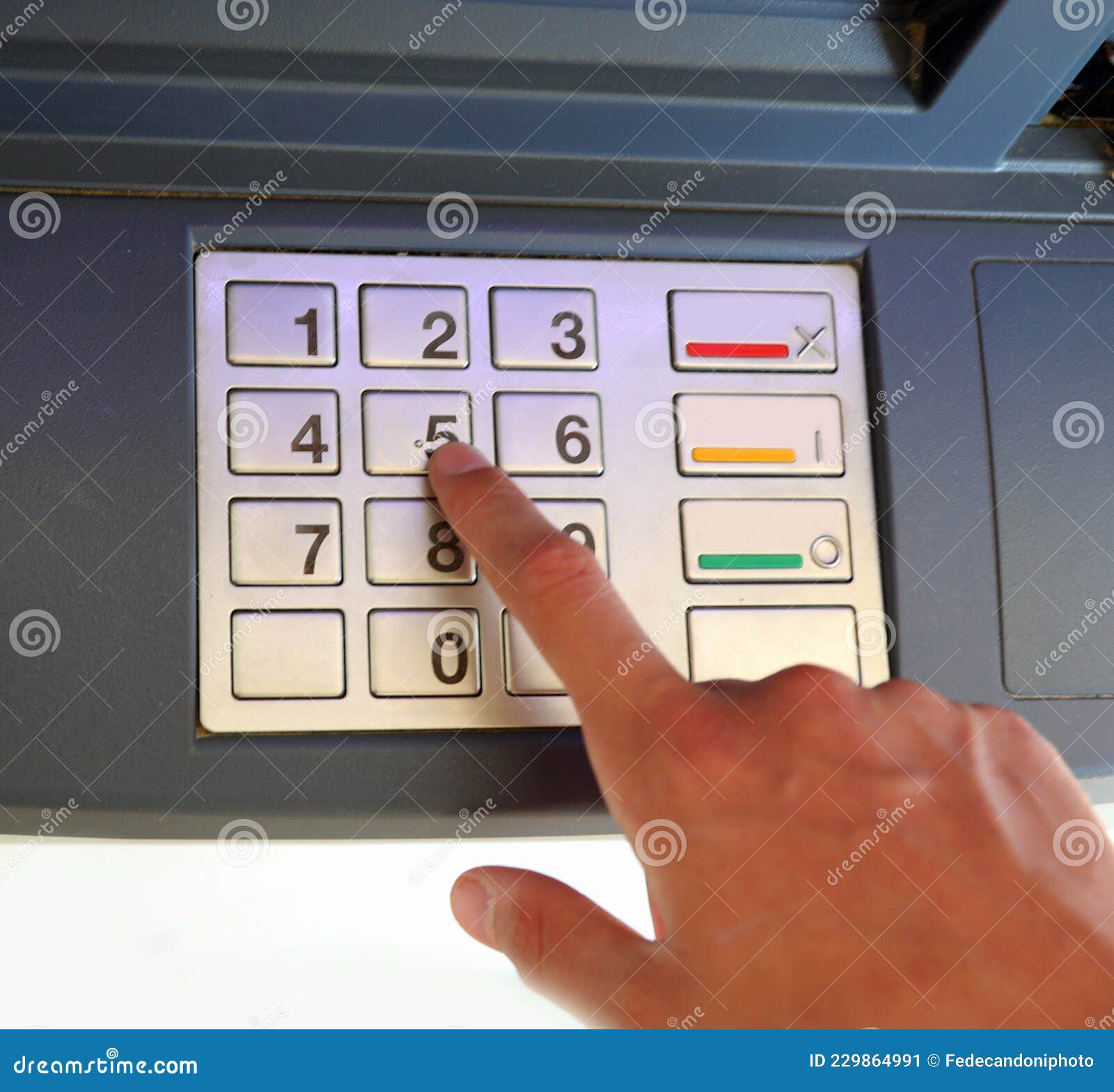 Typing a secret pin code stock image. Image of login - 229864991