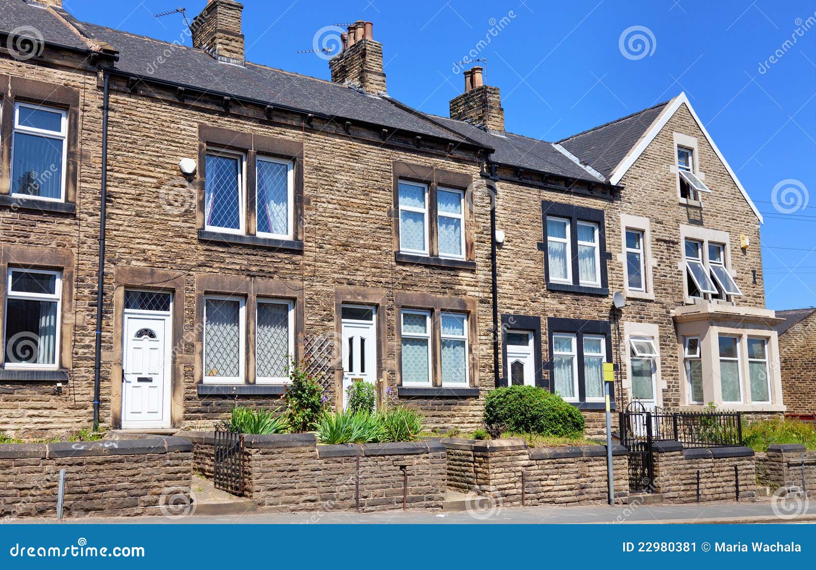 Typische Englische Architektur Stockbild - Bild von england, typisch ...