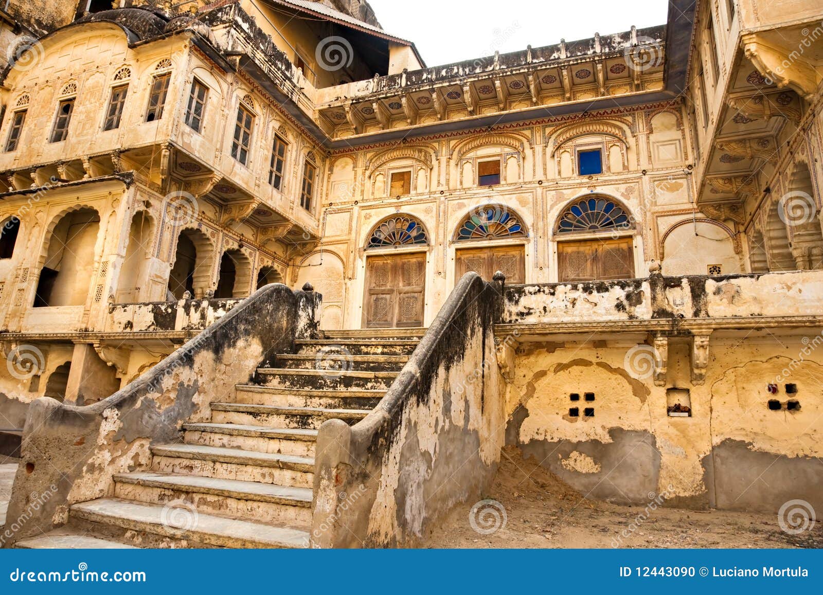 Typische Indische Architektur, Indien. Stockfoto - Bild von hinduismus ...