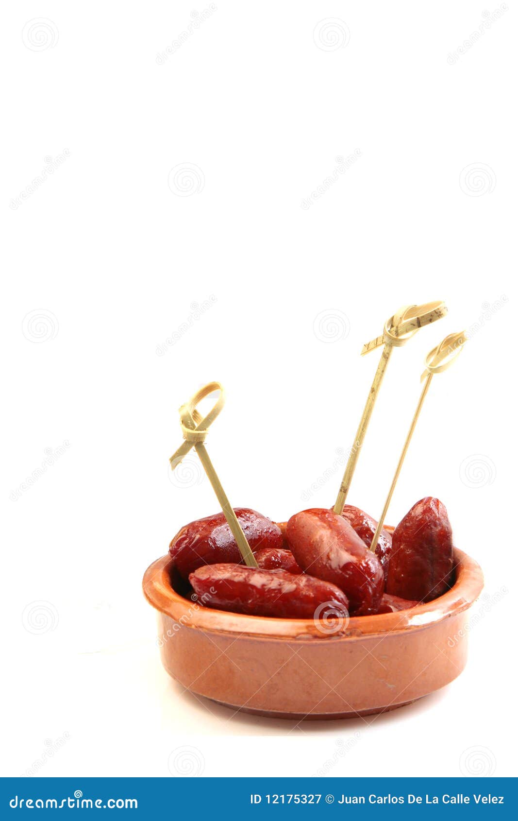 Typische Spanische Chorizo Tapas Stockbild - Bild von typisch, tapas ...