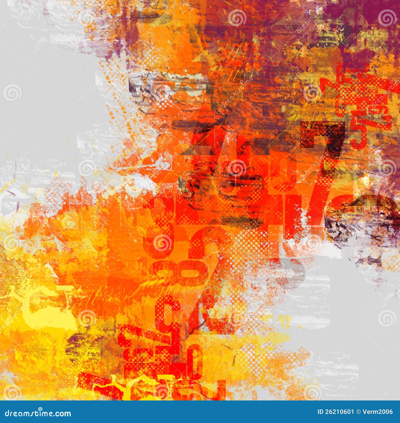 Typo abstract composition stock illustration. Illustration of rough ...