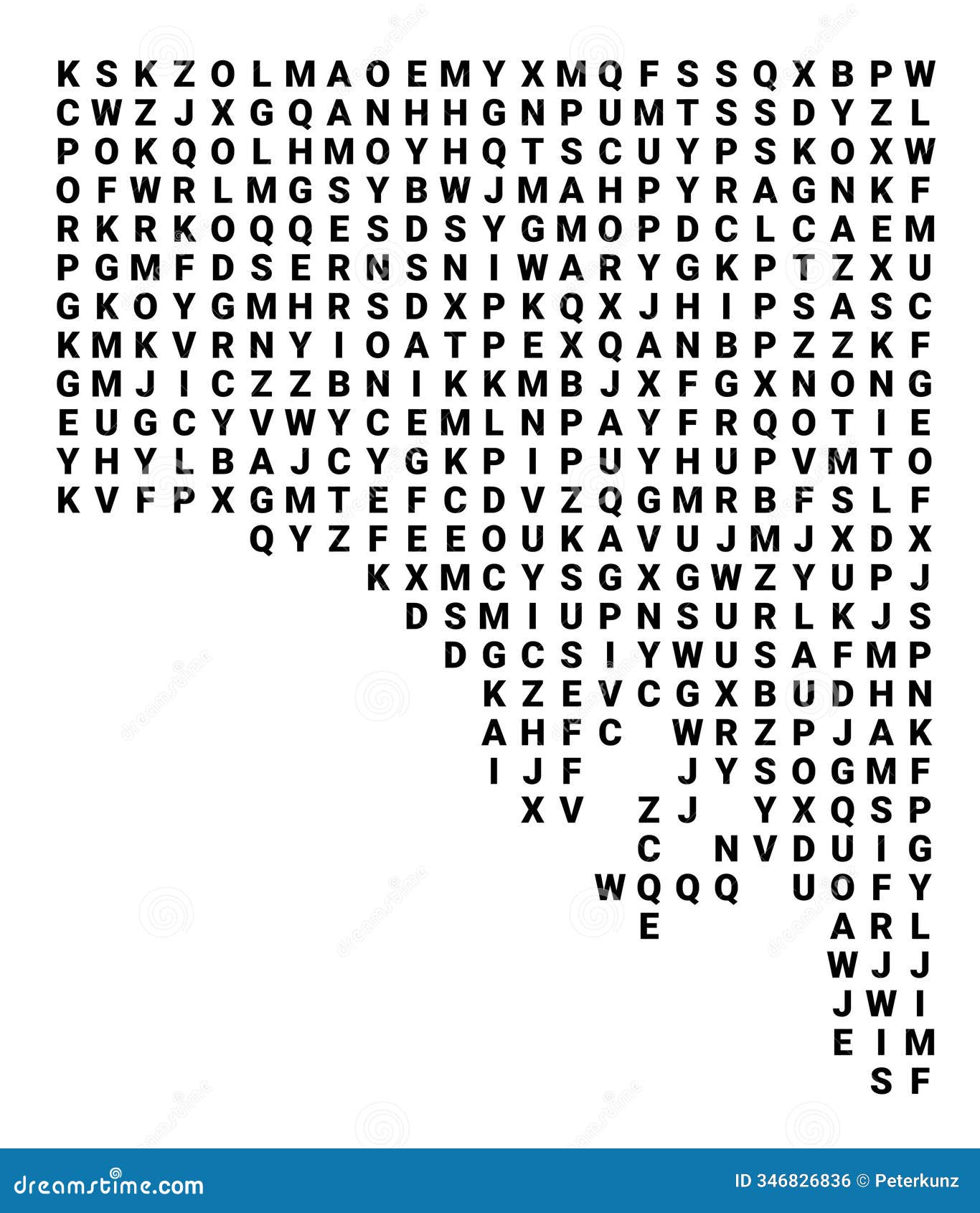 Typographic Map the State or Region South Australia (Australia) Stock ...