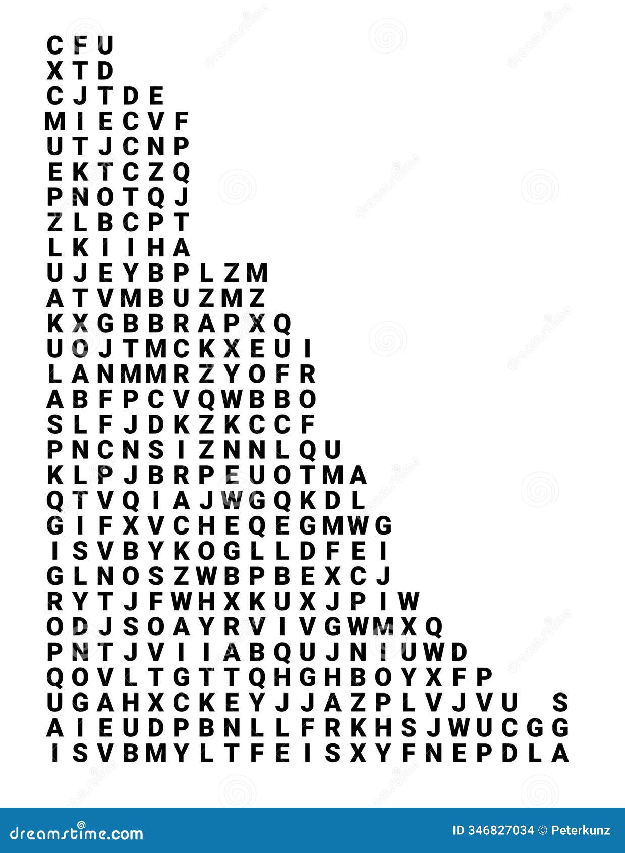 Typographic Map the State or Region Yukon (Canada) Stock Illustration ...