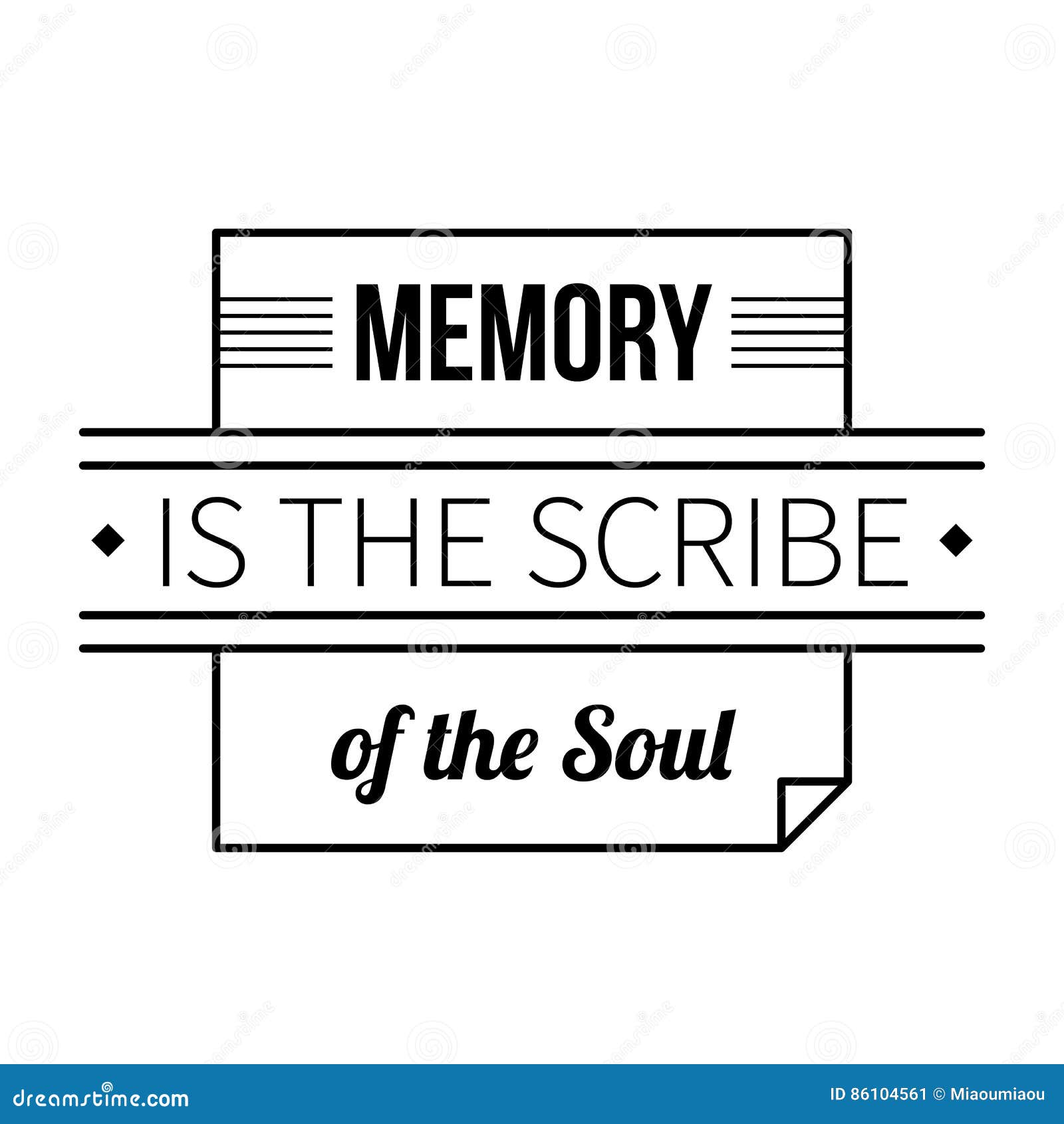 Typographic poster stock vector. Illustration of brain - 86104561