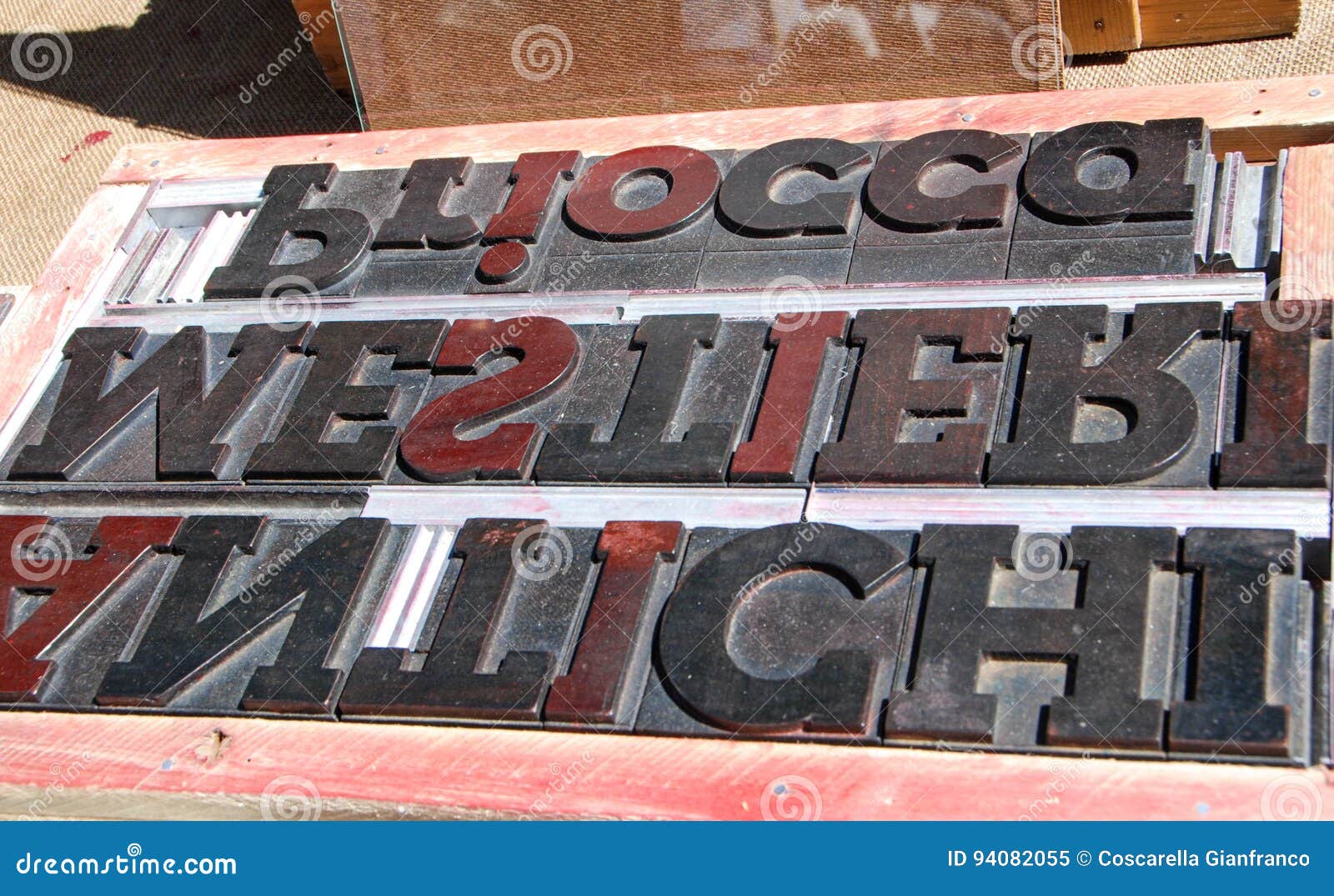 Typographical characters stock image. Image of typescript - 94082055