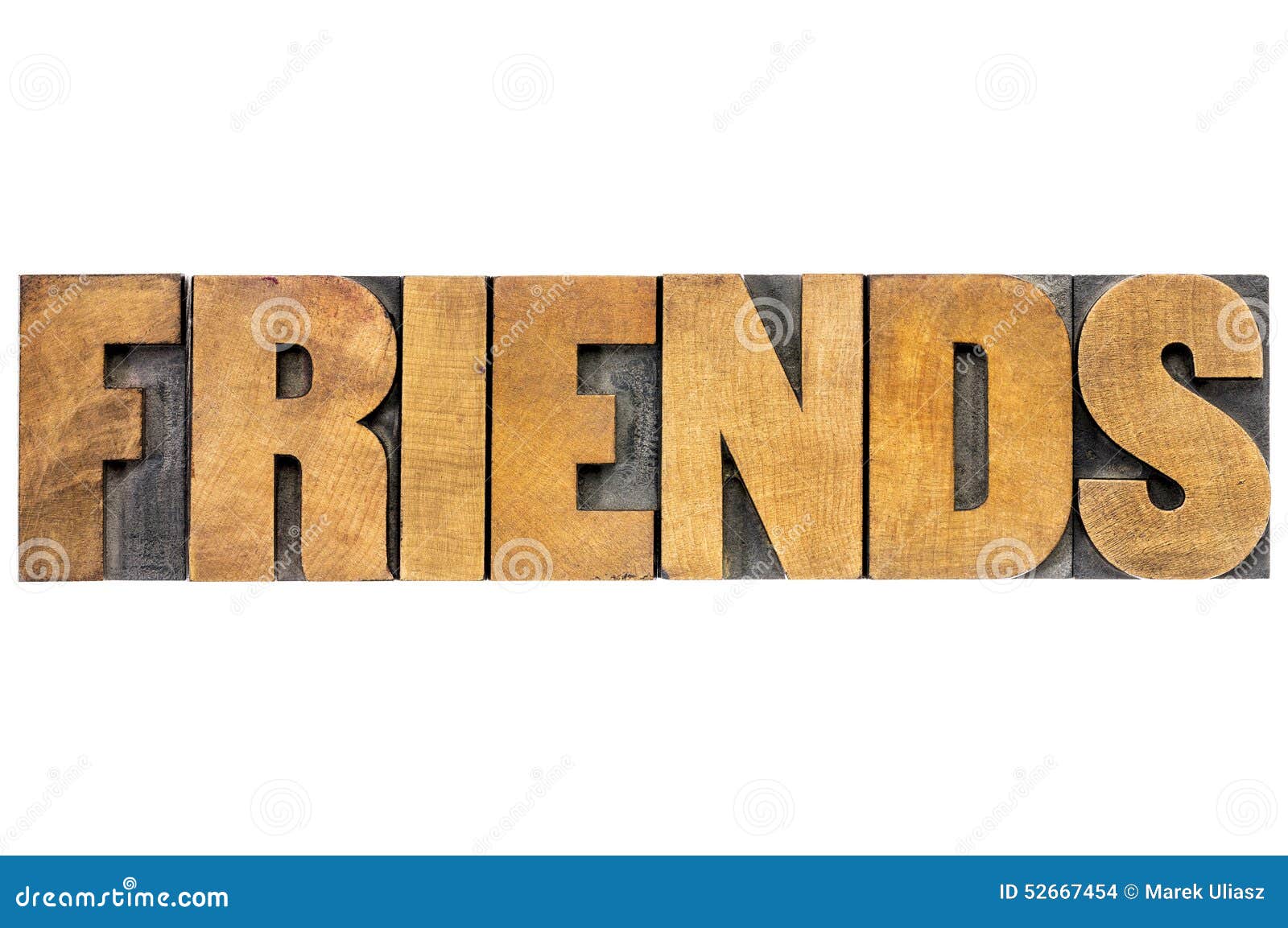 Typographie de mot d'amis photo stock. Image du blanc - 52667454