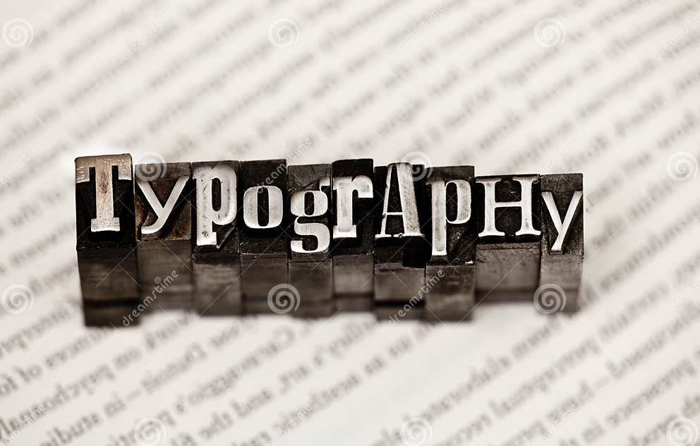 Typography stock image. Image of creative, print, letterpress - 16930017