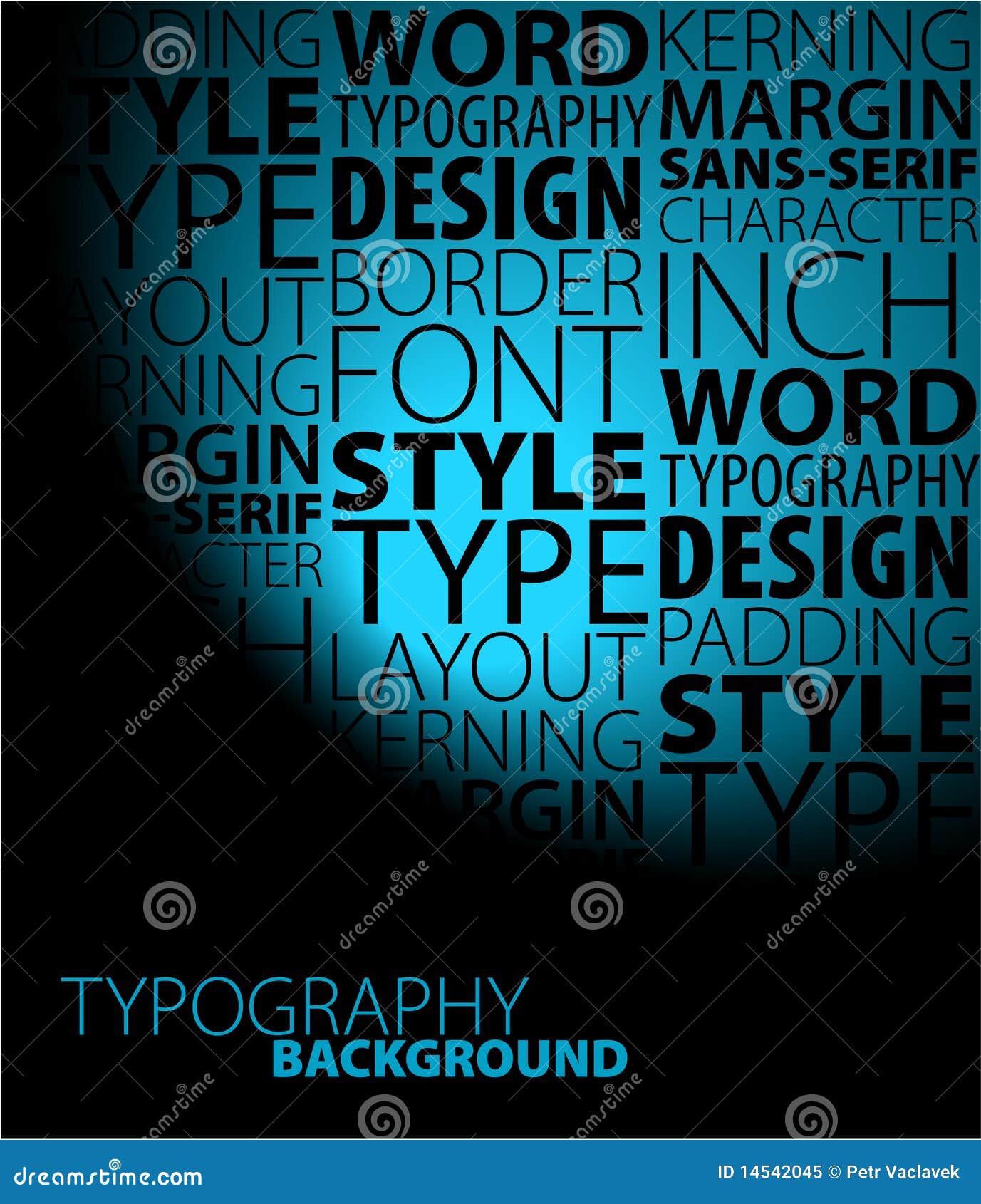 Typography background stock illustration. Illustration of black - 14542045
