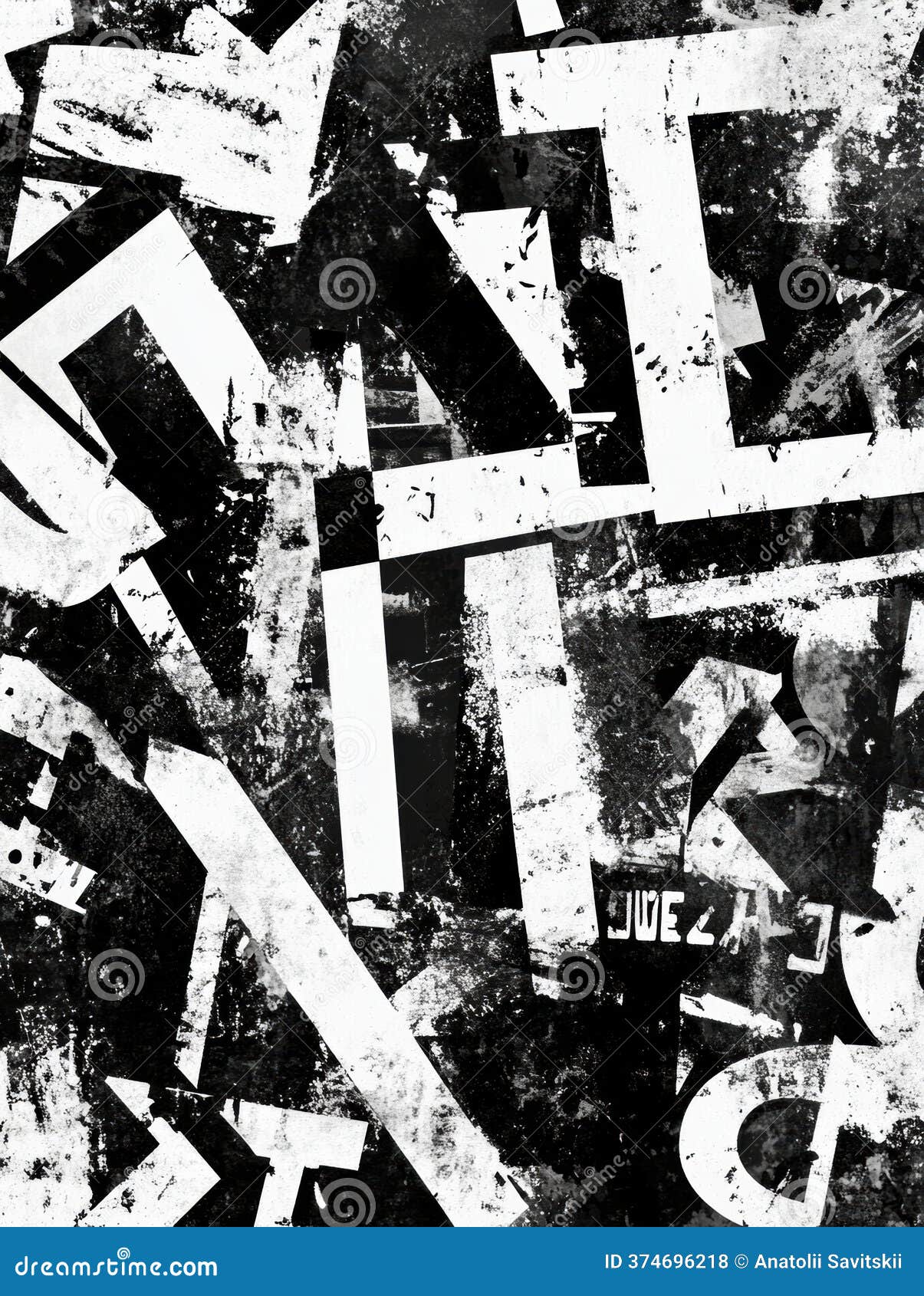 Random Letters Forming A Sphere On The Ground Stock Photo ...