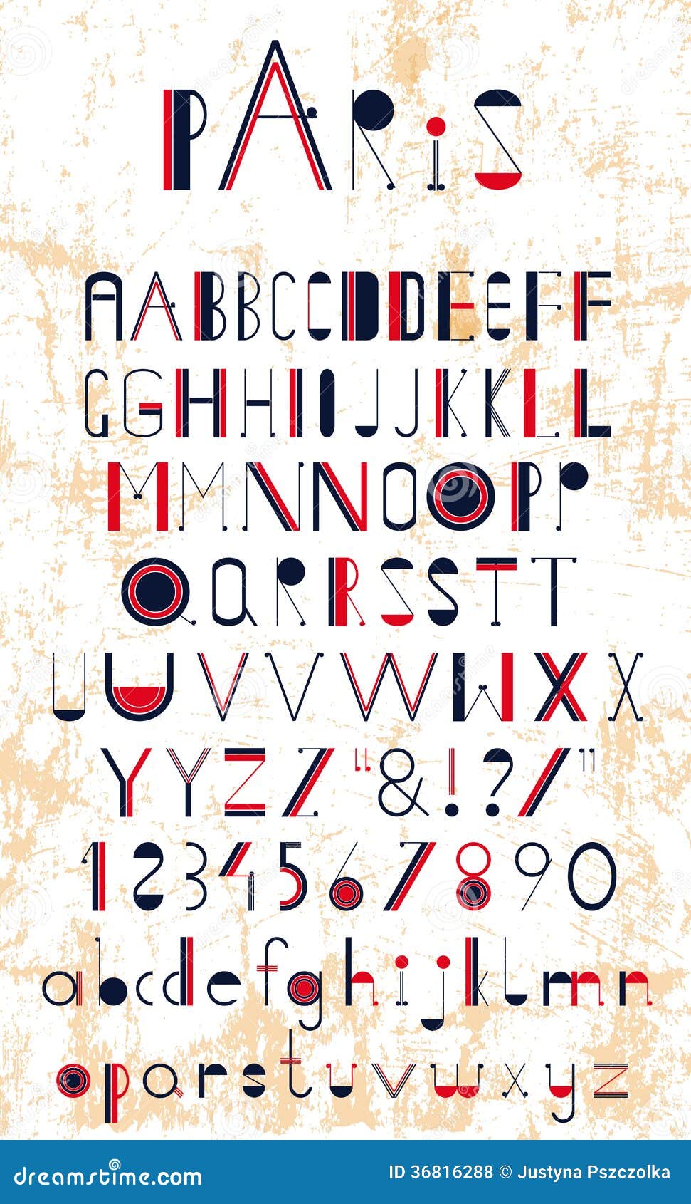 Fun Modernist Alphabet, Cartoon Sans Serif Letters, Modernism Font For ...