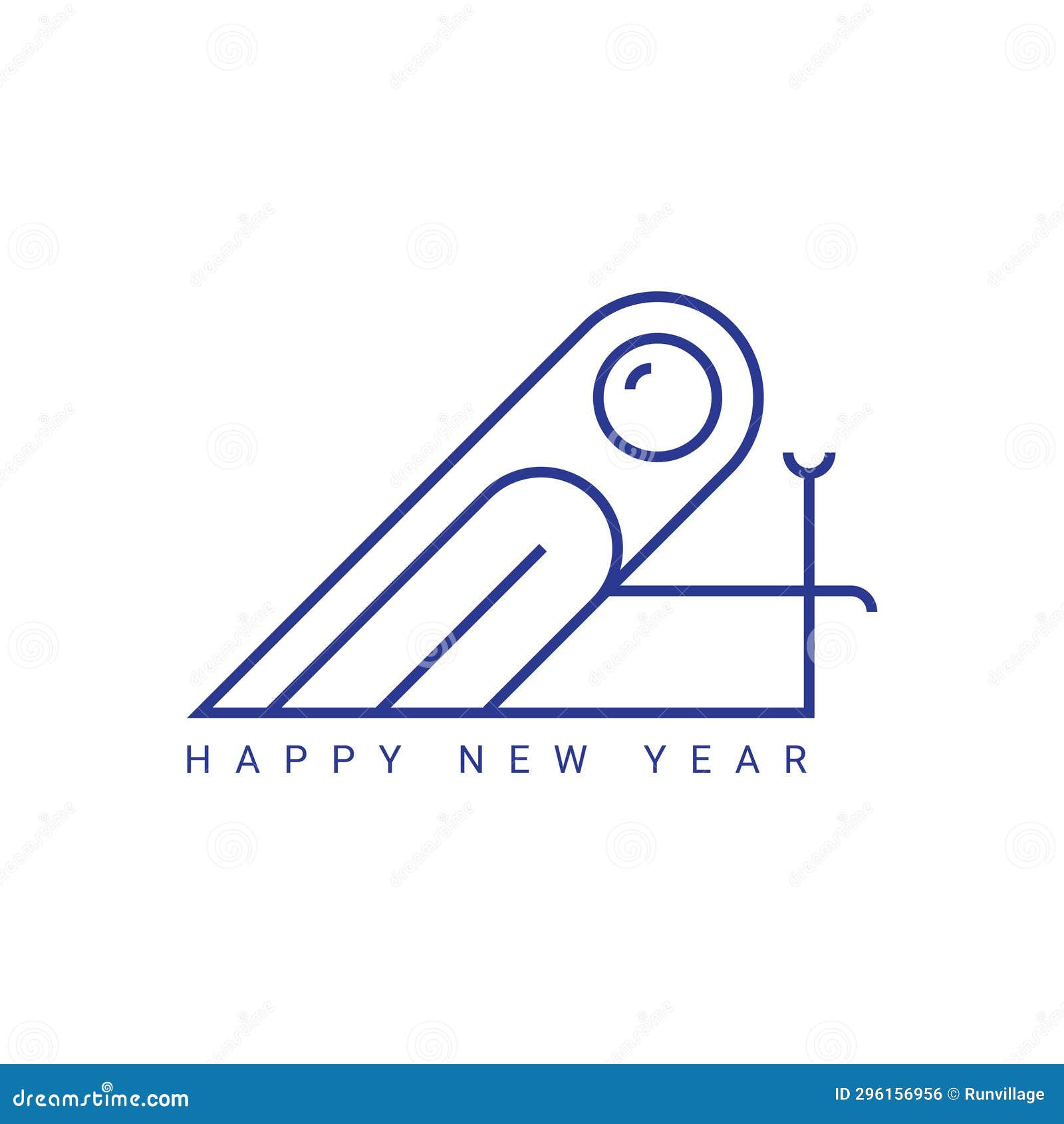 2024 Typography Logo Design Concept Stock Vector - Illustration of logo ...