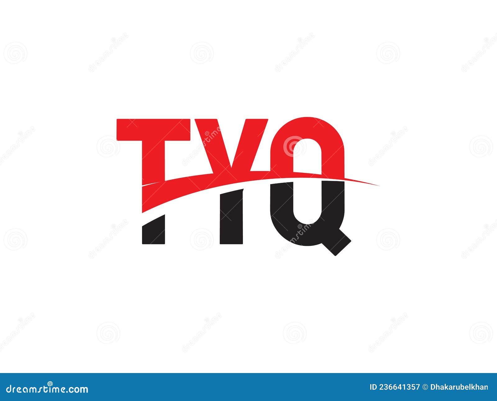 TYQ Letter Initial Logo Design Vector Illustration Stock Vector ...