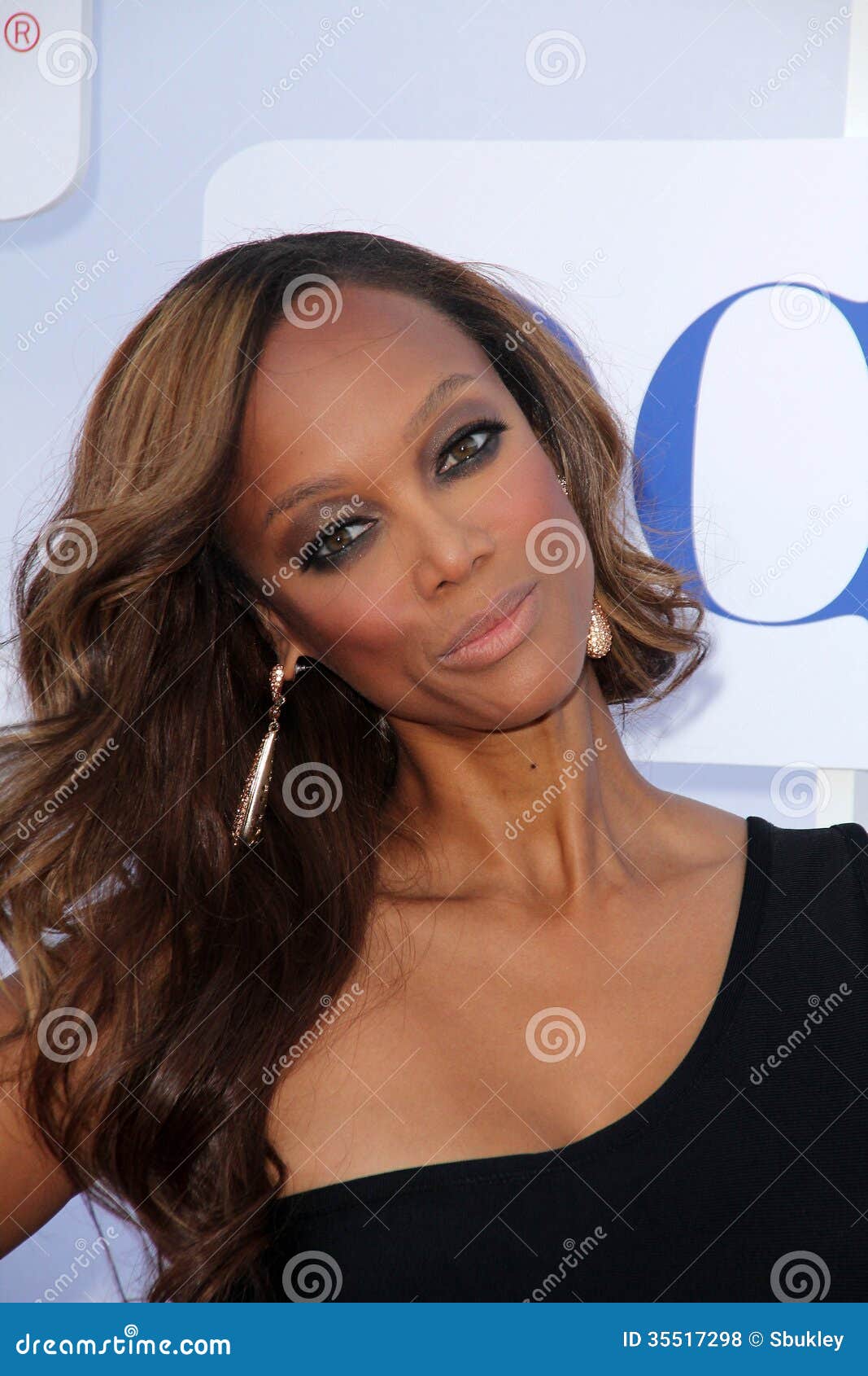 Tyra Banks foto de archivo editorial. Imagen de bello - 35517298