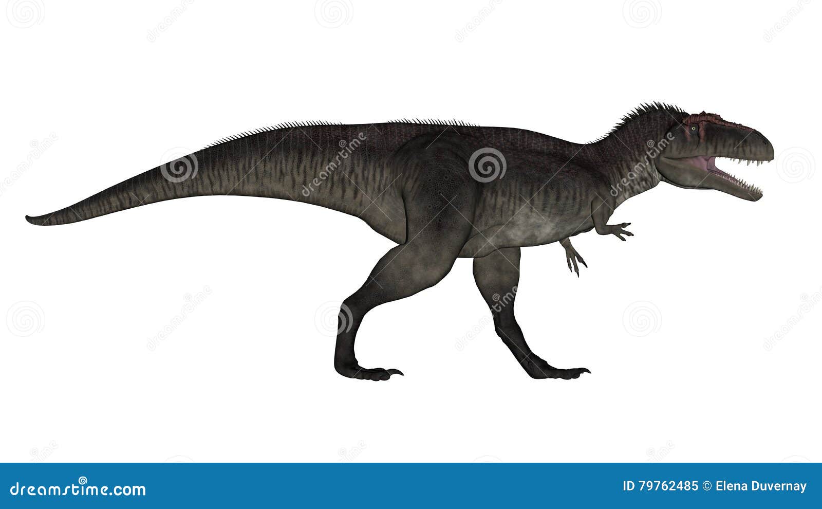 Tyrannotitan - 3D rinden stock de ilustración. Ilustración de digital ...