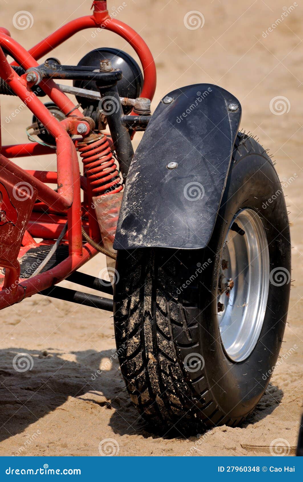 Tyre of Beach Sand Motorcycle Stock Photo - Image of sport, sunshine ...
