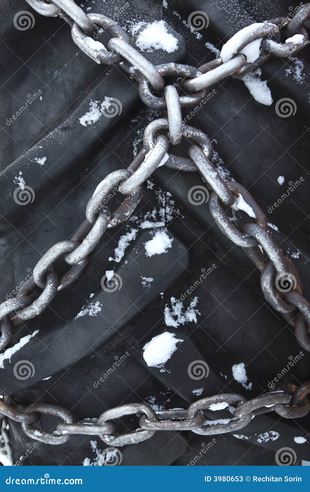 Tyre chain stock image. Image of tractor, industry, tyre - 3980653