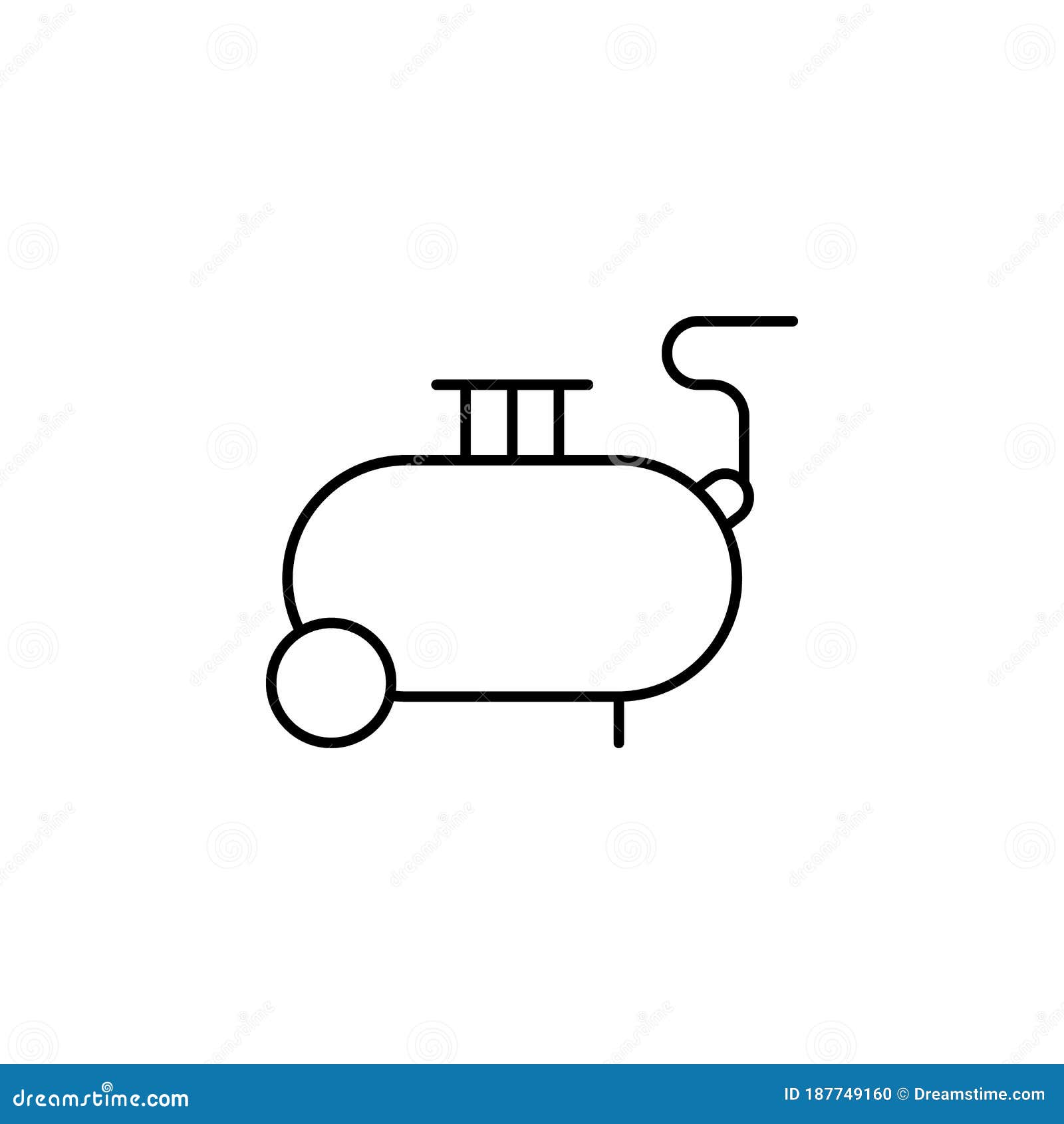 Tyre Compressor Icon. Element of Car Workshop Icon for Mobile Concept ...
