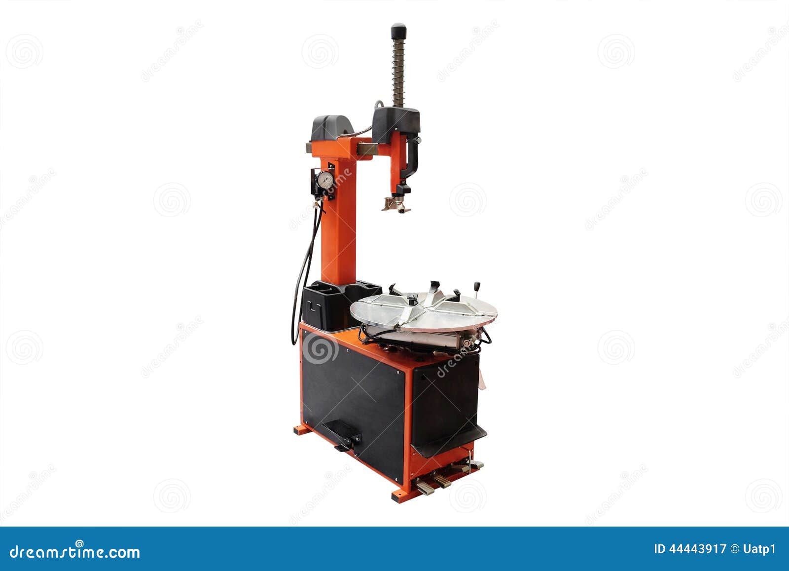 Tyre fitting machine stock image. Image of service, vehicle - 44443917