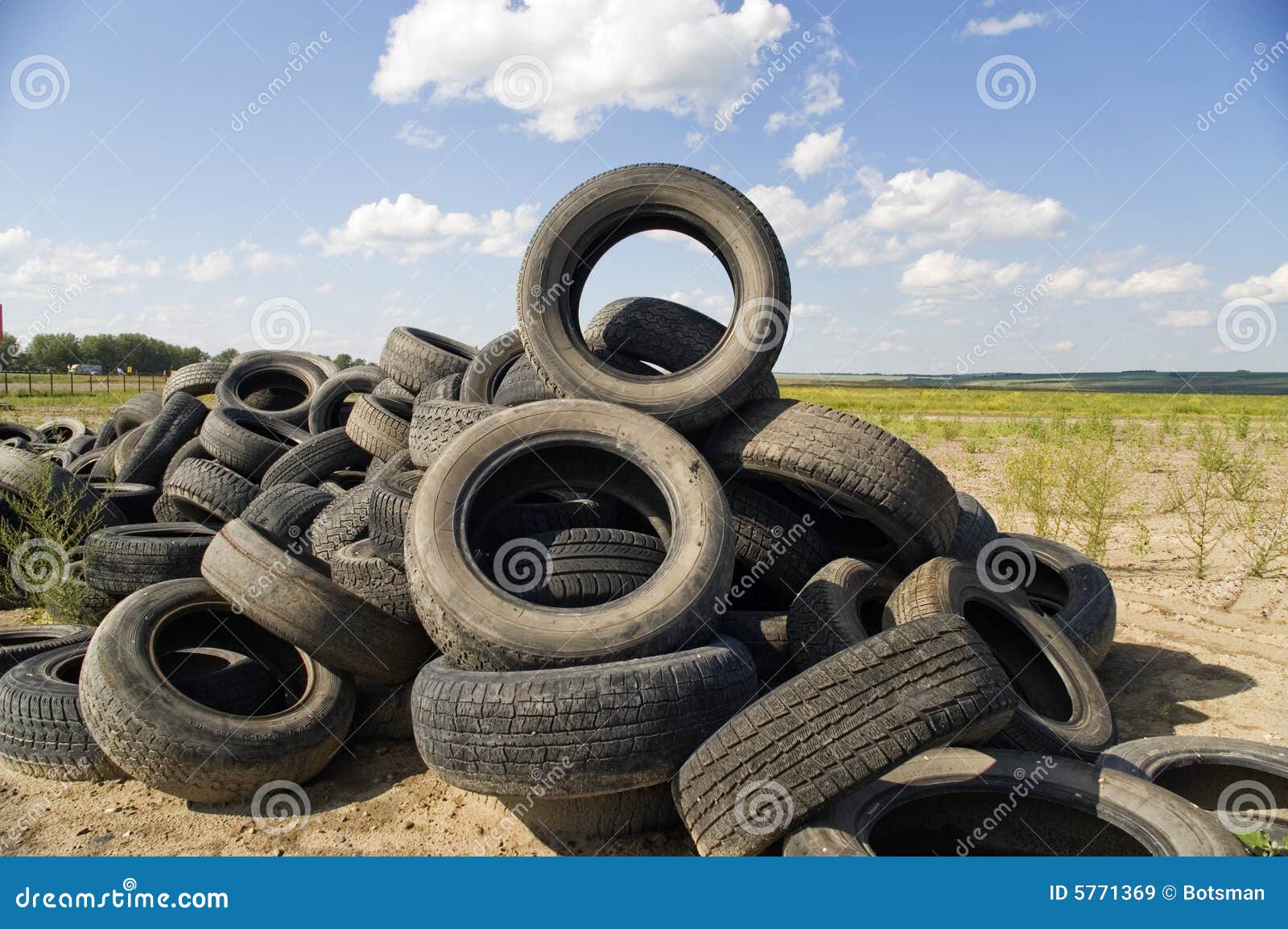 Tyre heap. stock image. Image of rubber, waste, scrap - 5771369