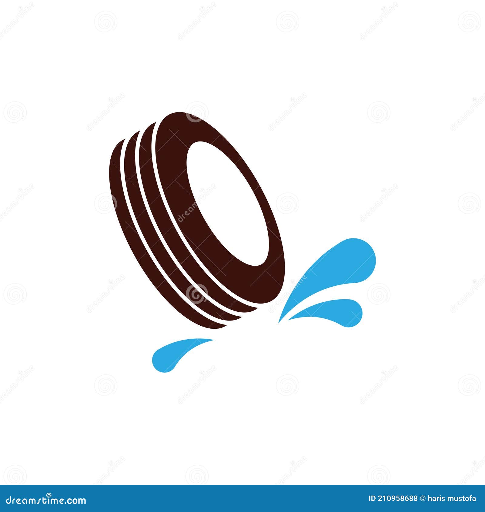 Tyre Icon Design Template Vector Isolated Stock Illustration ...