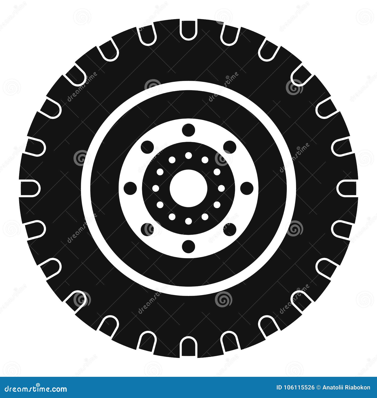 Tyre Icon Logo Design Vector Template | CartoonDealer.com #167309032