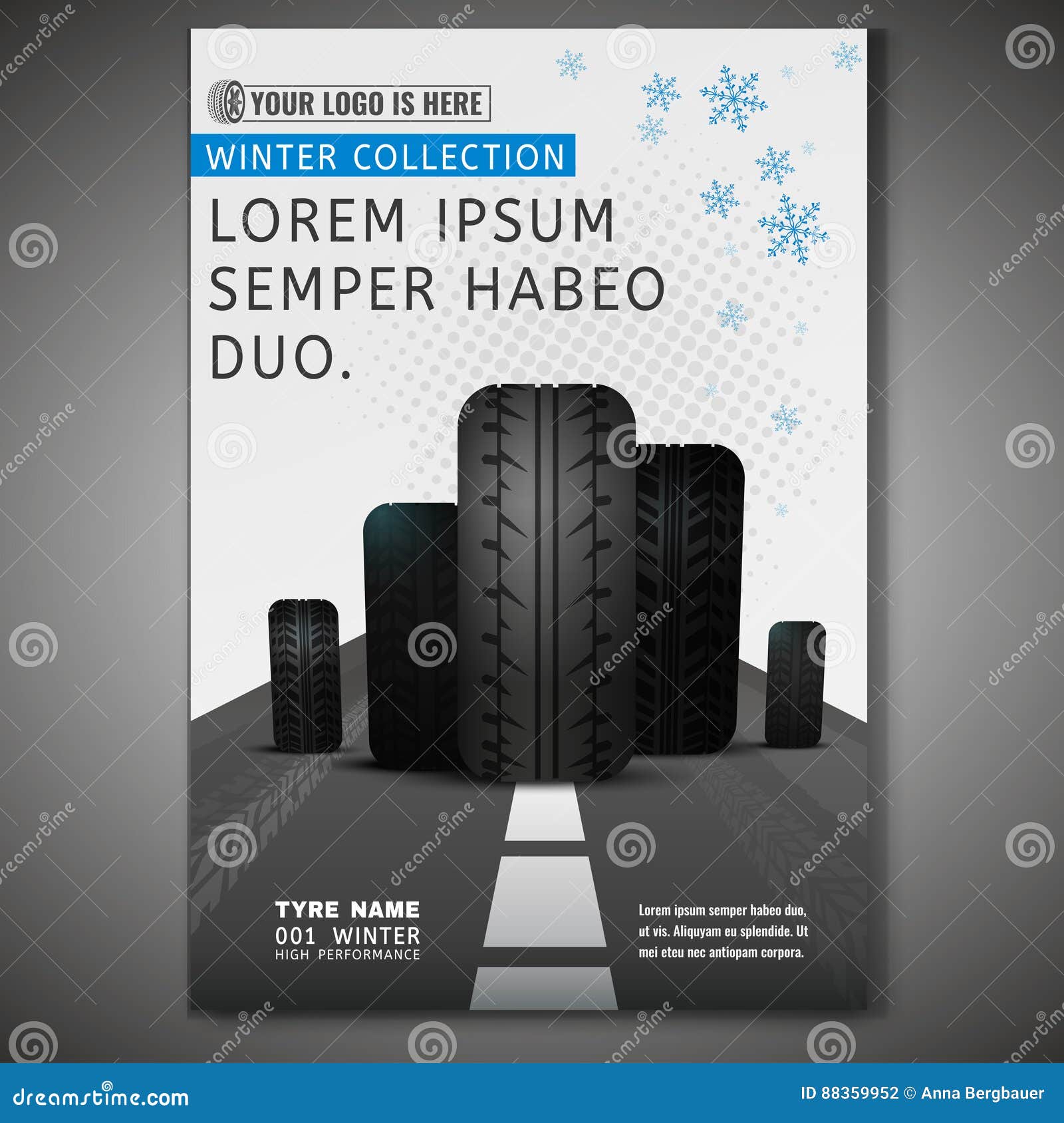 Tyre Poster Image stock vector. Illustration of flyer - 88359952
