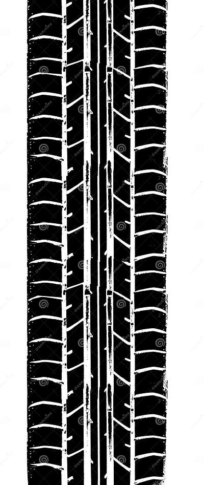 Tyre trace stock vector. Illustration of painted, racing - 9607185