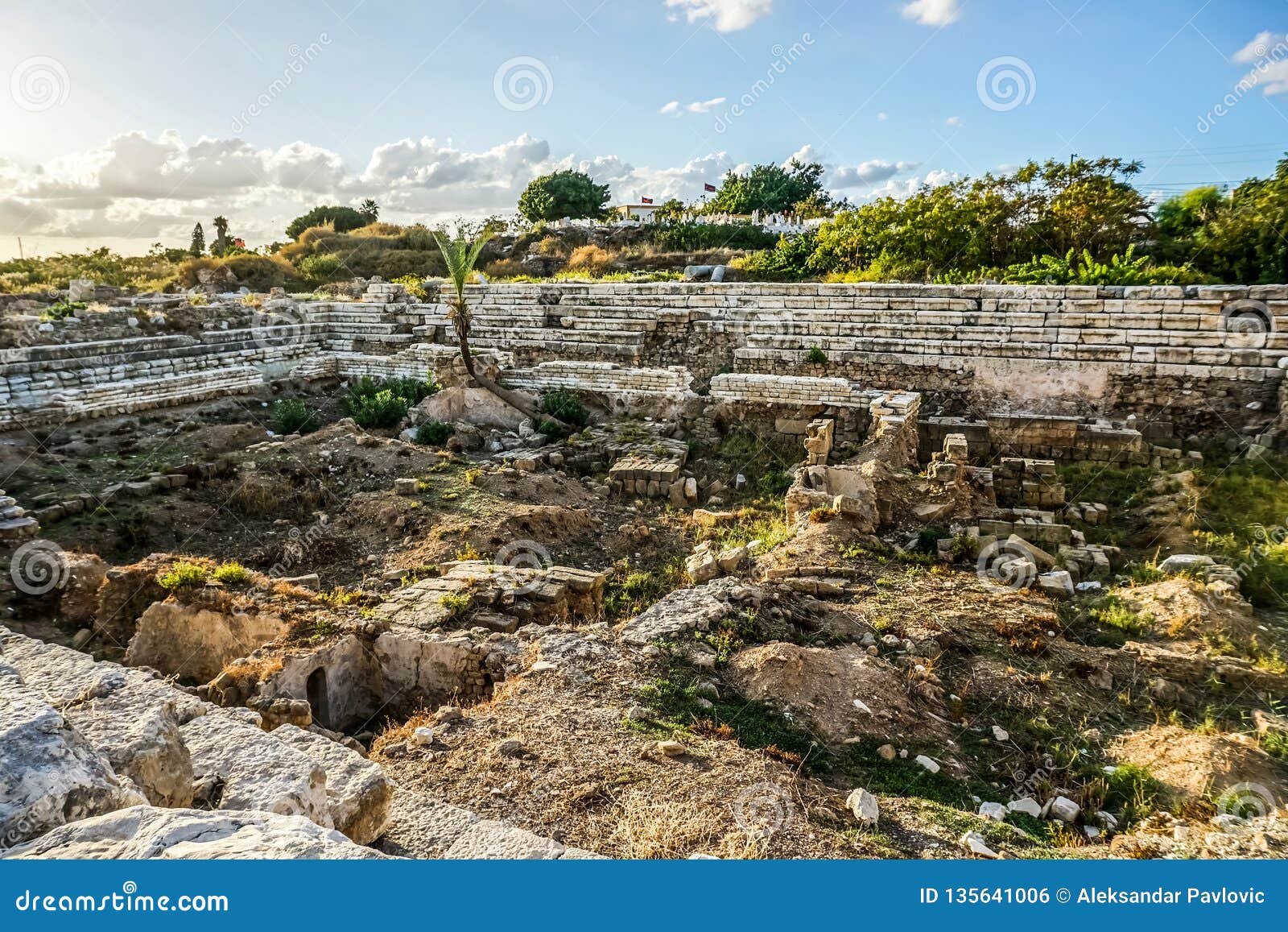Tyre World Heritage Site 04 Stock Photo - Image of pillar, culture ...
