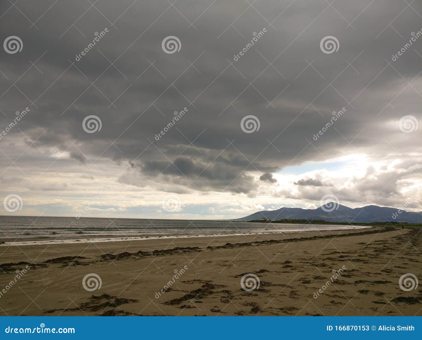 Tyrella Beach, County Down, Northern Ireland Stock Image - Image of ...