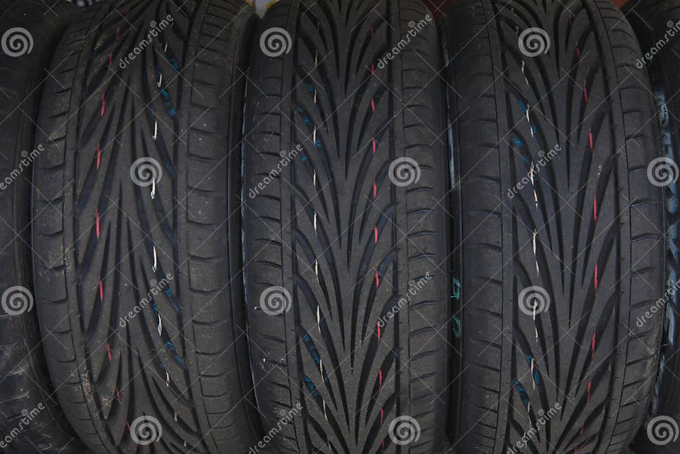 Tyres stock photo. Image of render, disk, four, isolated - 44266796