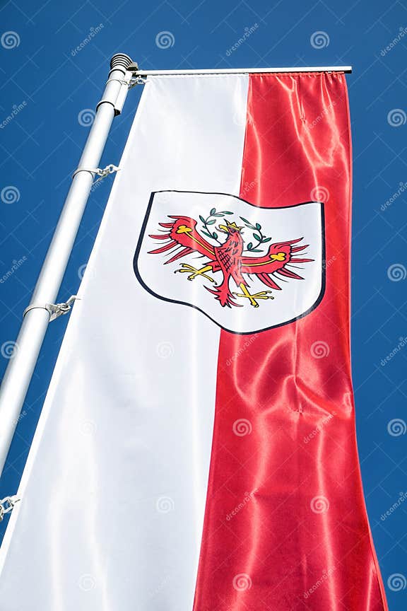 Tyrol flag stock photo. Image of color, copy, flag, outdoors - 50667590