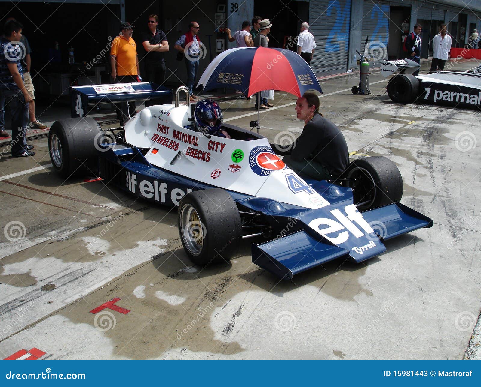 Tyrrell 008 editorial stock photo. Image of tyres, title - 15981443