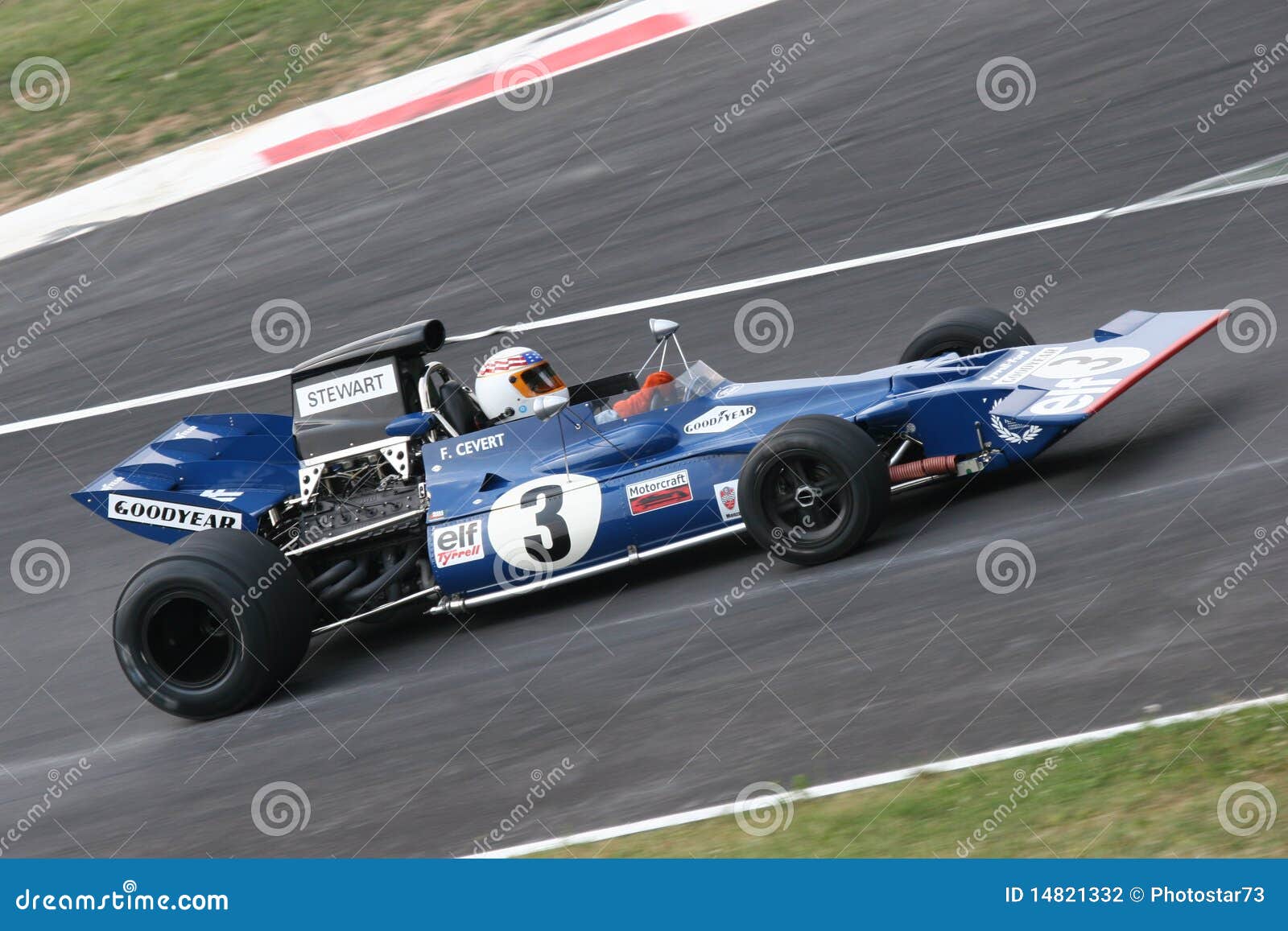 Tyrrell Formula One Racing Car Editorial Image | CartoonDealer.com ...